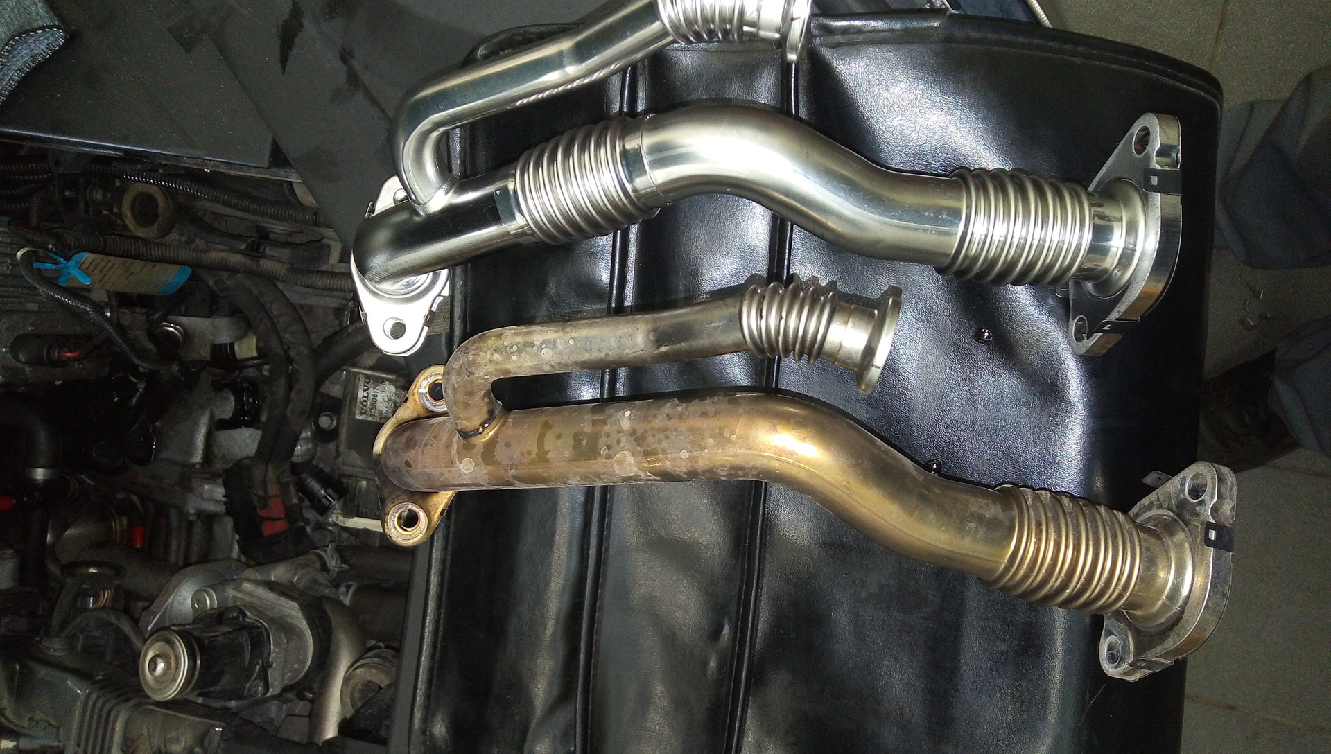Трубка EGR — Volvo XC90 (2G), 2 л, 2016 года | визит на сервис | DRIVE2