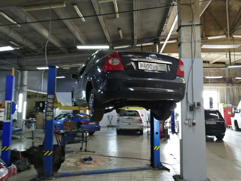 Замена масла в Акпп — Ford Focus Sedan II, 2 л, 2009 года | плановое ТО ...