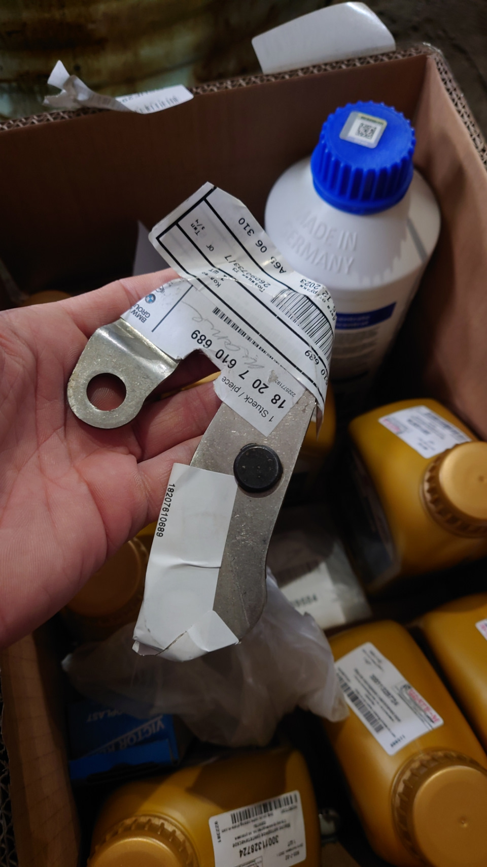 18207610689 Кронштейн первичного катализатора BMW | Запчасти на DRIVE2