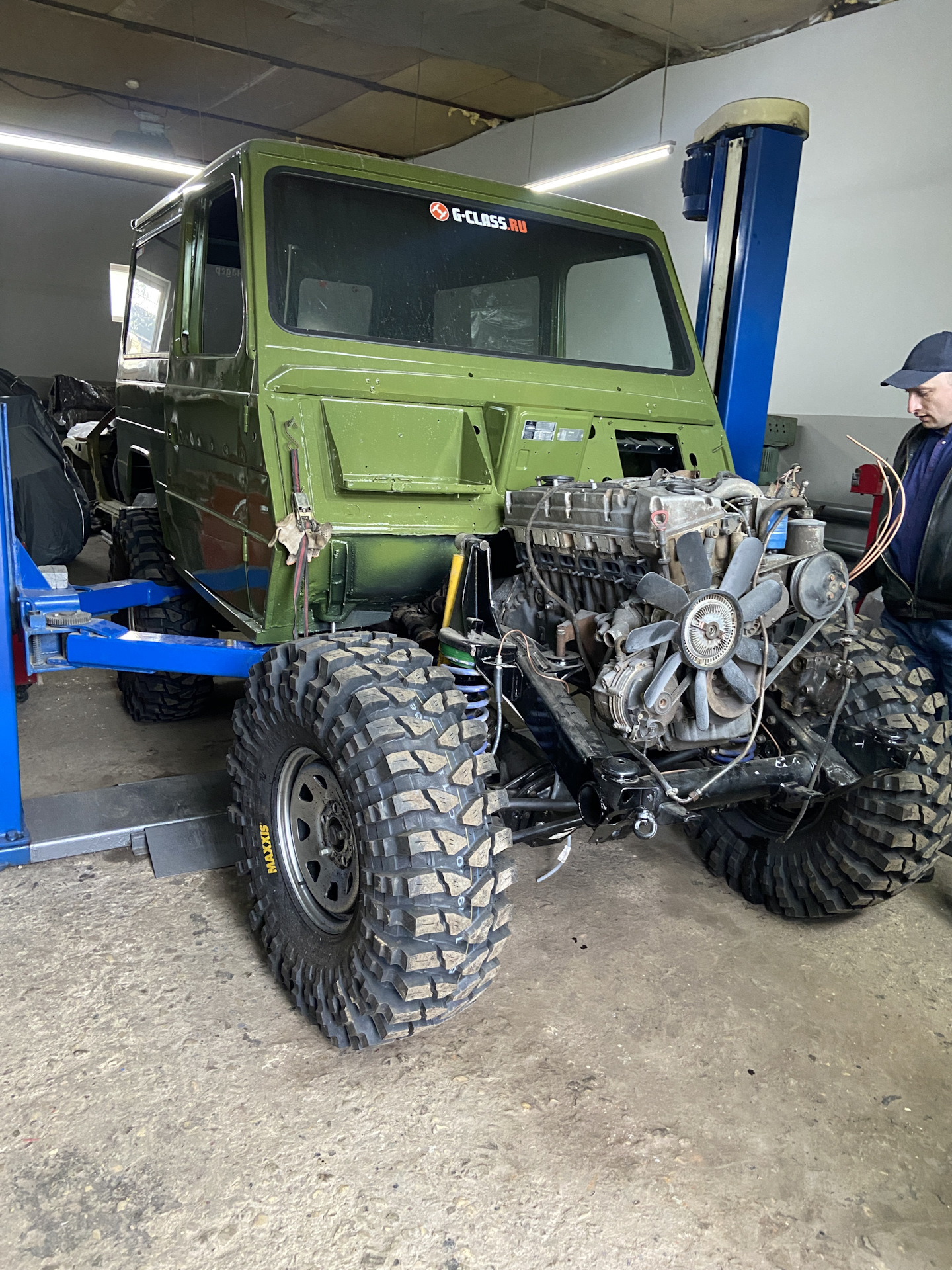 Великий день: «свадьба» — Mercedes-Benz G-Class (W460/W461), 3 л, 1980 ...