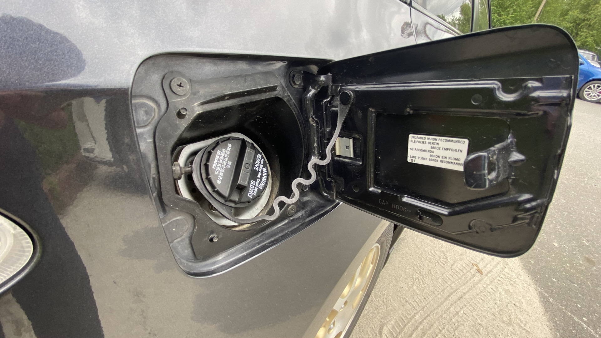 Шнурок крышки бензобака Subaru (42031SA000, 42031SA010 42031SA020) ч.2 ...