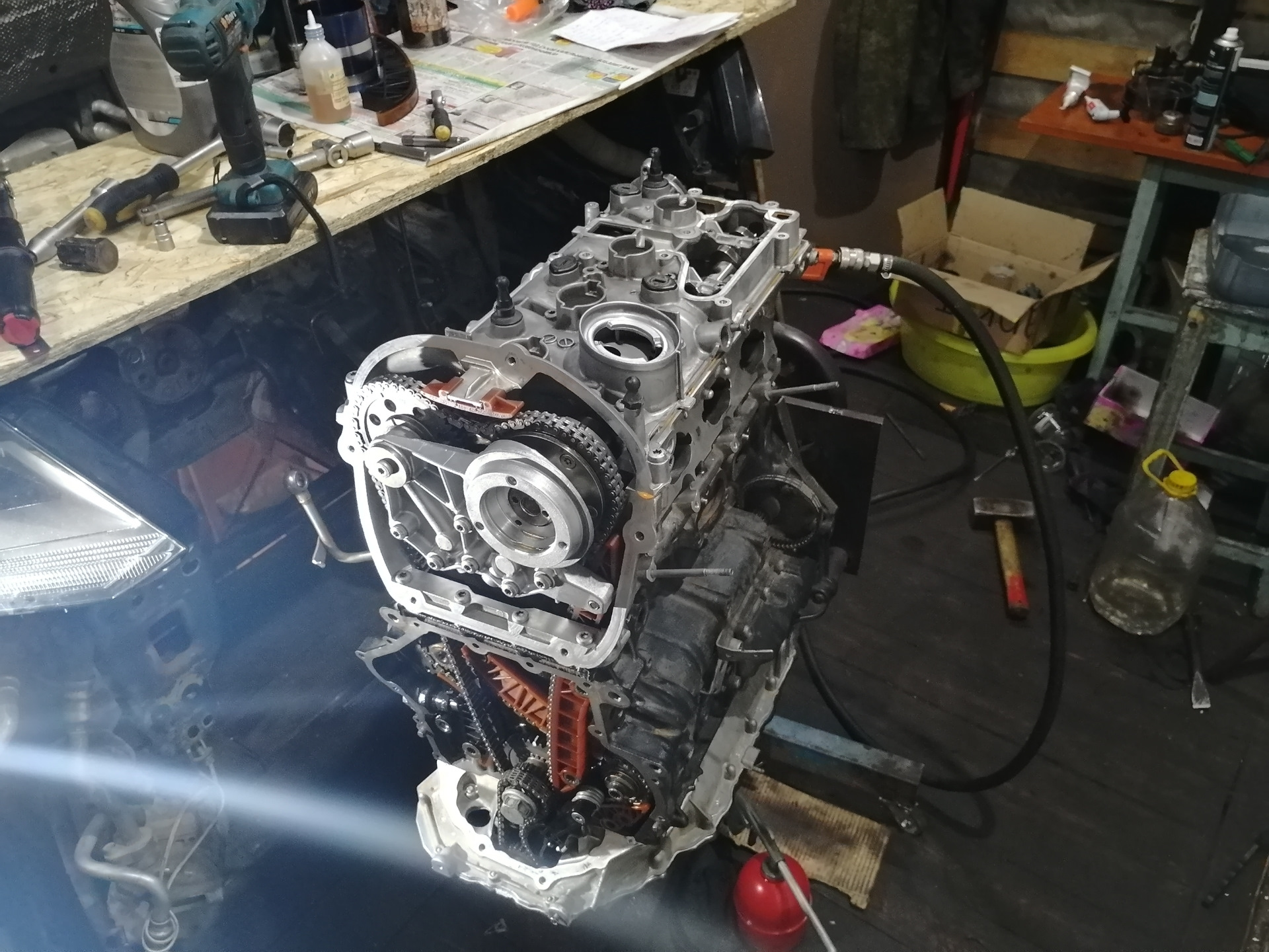 Капиталка, ну или что то типа того — Volkswagen Tiguan (1G), 2 л, 2013 ...