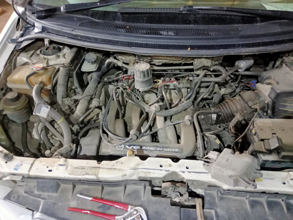 Замена свечей Denso T20TT, регулировка троса акселератора — Mazda MPV ...