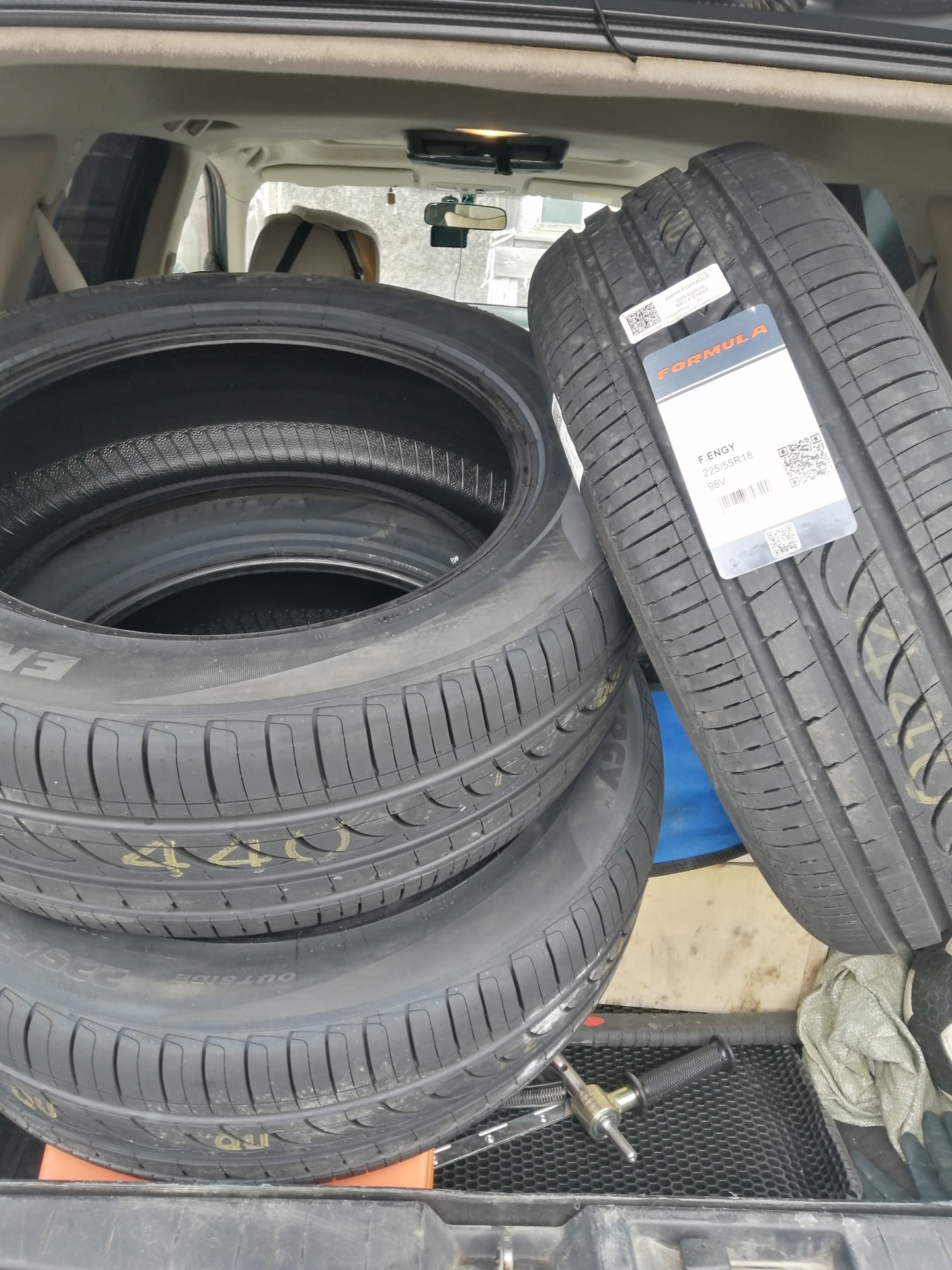 (Pirelli) Formula Energy 225/55 r18 — Mitsubishi Outlander XL, 3 л ...
