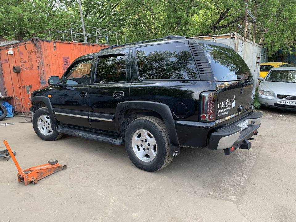 Финал — Chevrolet Tahoe (GMT800), 5,3 л, 2005 года | ДТП | DRIVE2