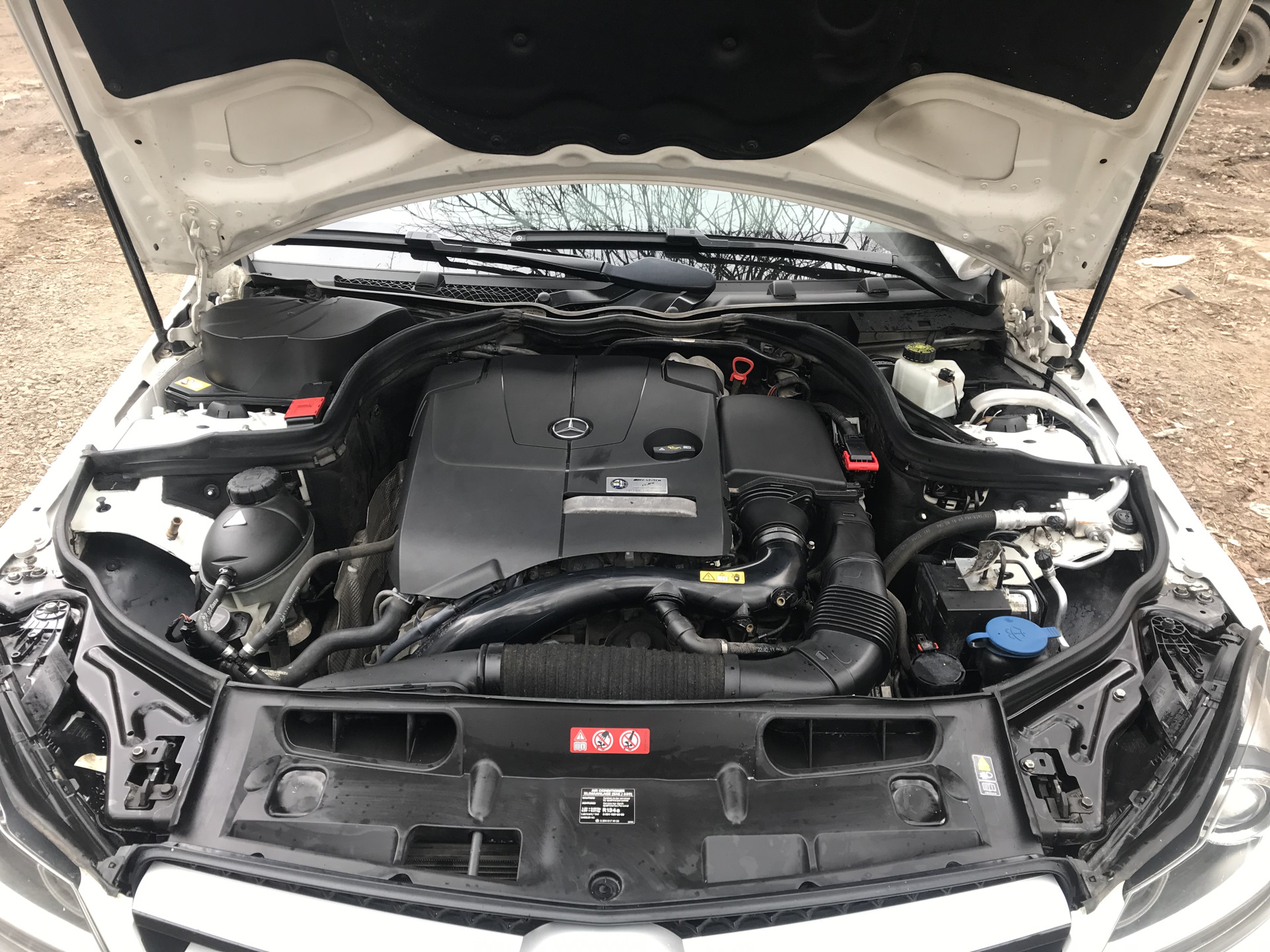 Помылись немного + фото — Mercedes-Benz C-Class Coupe (C204), 1,6 л, 2014 года | просто так | DRIVE2