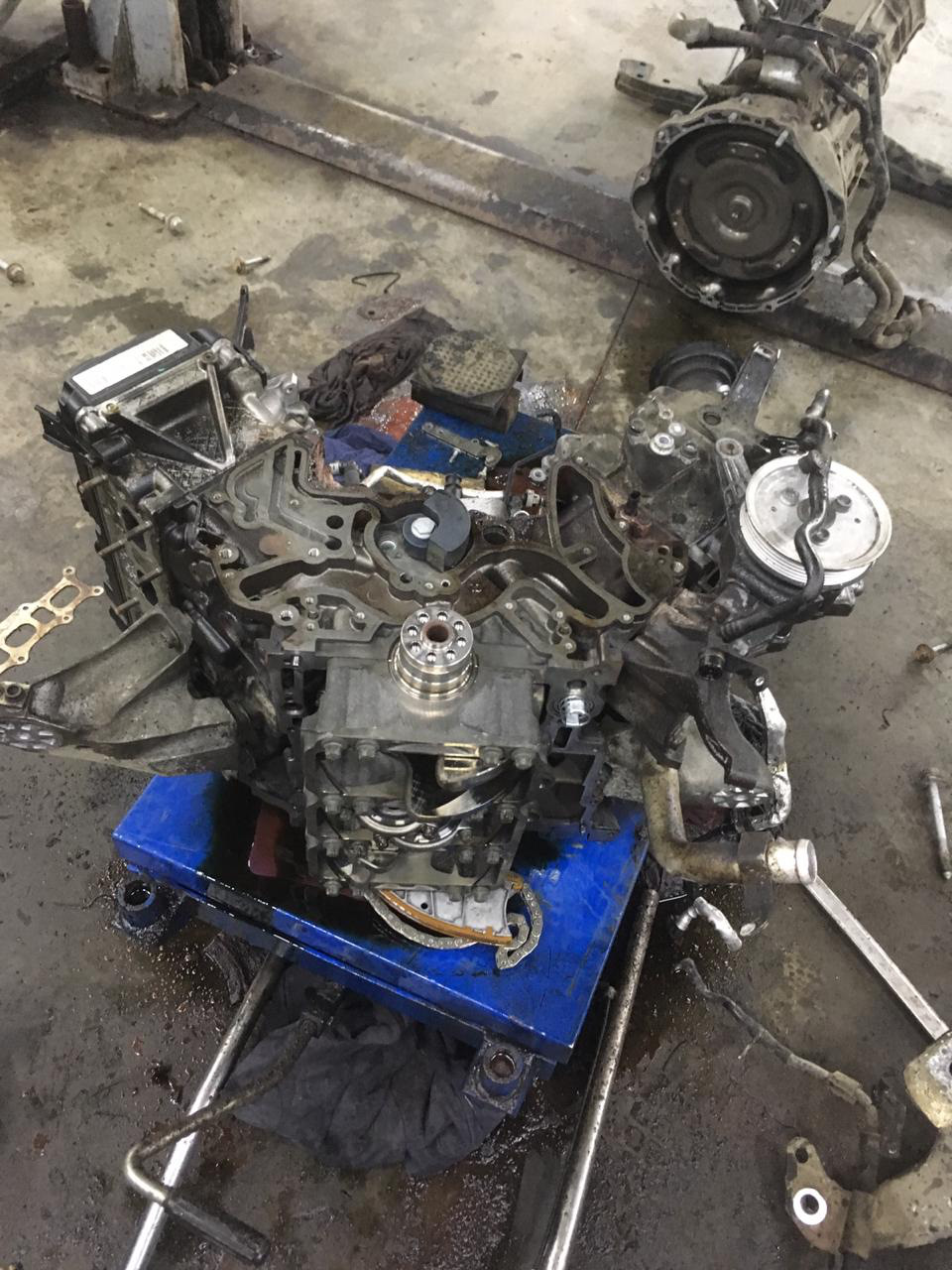 Небольшое ТО… Part 2 — Volkswagen Touareg (2G), 3 л, 2013 года | визит ...