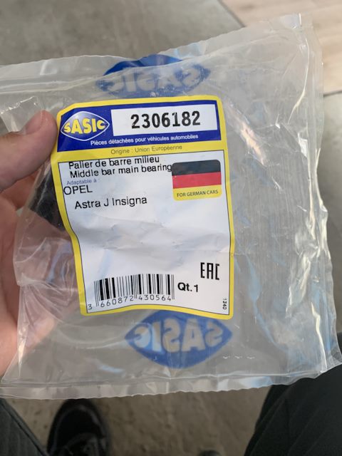 2306182 Втулка стабилизатора SASIC | Запчасти на DRIVE2