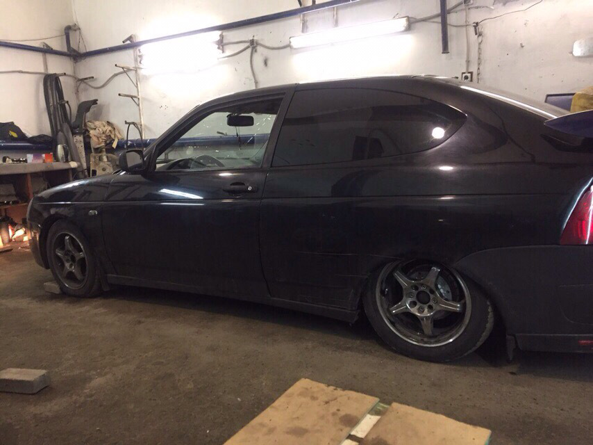 Теперь на винтах GT-Pro 🙃 — Lada Приора Купе, 1,6 л, 2011 года | тюнинг ...