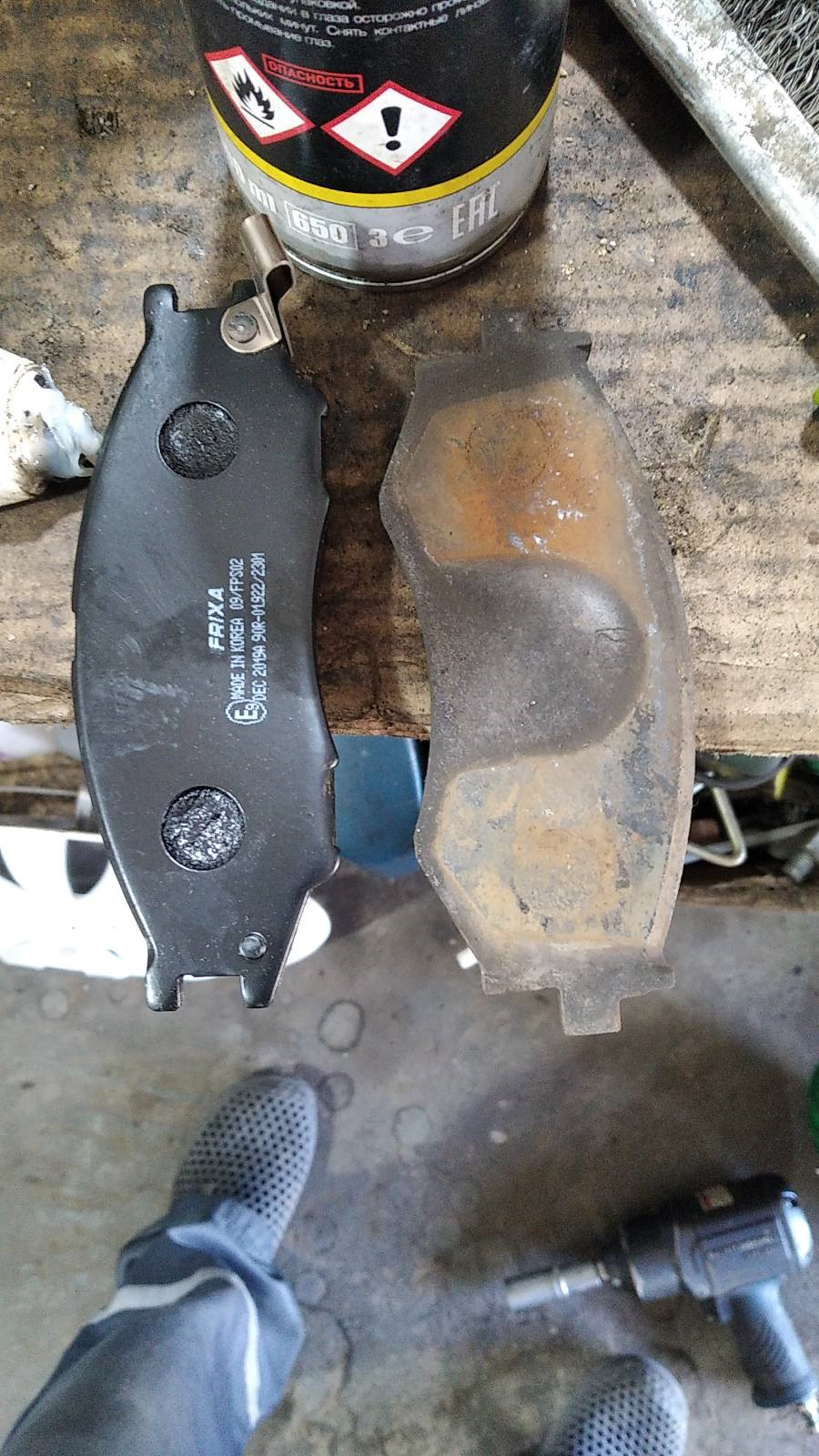 FPS02 Колодки тормозные дисковые передние HANKOOK | Запчасти на DRIVE2