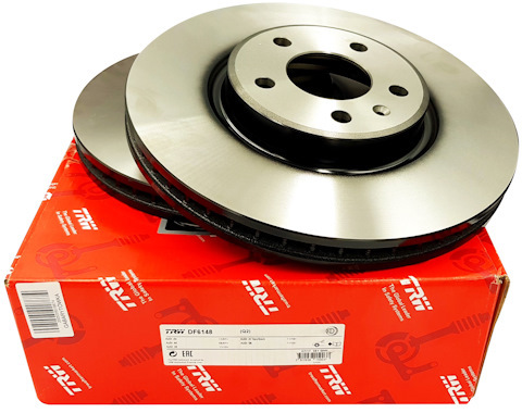 DF6148 Тормозной диск для AUDI TRW | Запчасти на DRIVE2