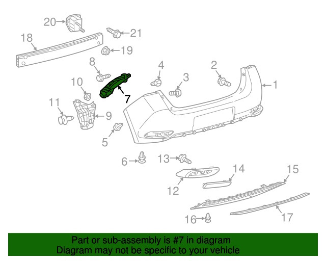 5257612190 Upper Bracket TOYOTA LEXUS | Запчасти на DRIVE2