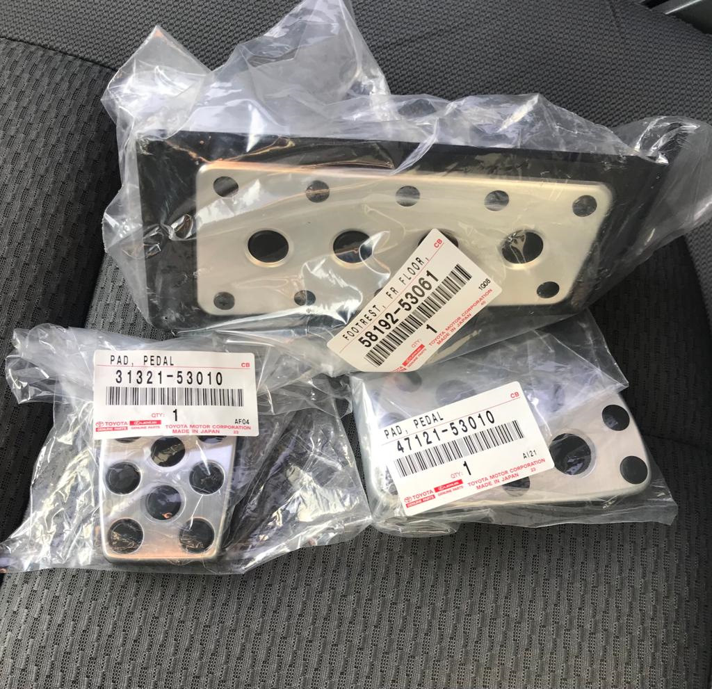 Накладки на педали. — Lexus IS II, 3 л, 2007 года | тюнинг | DRIVE2