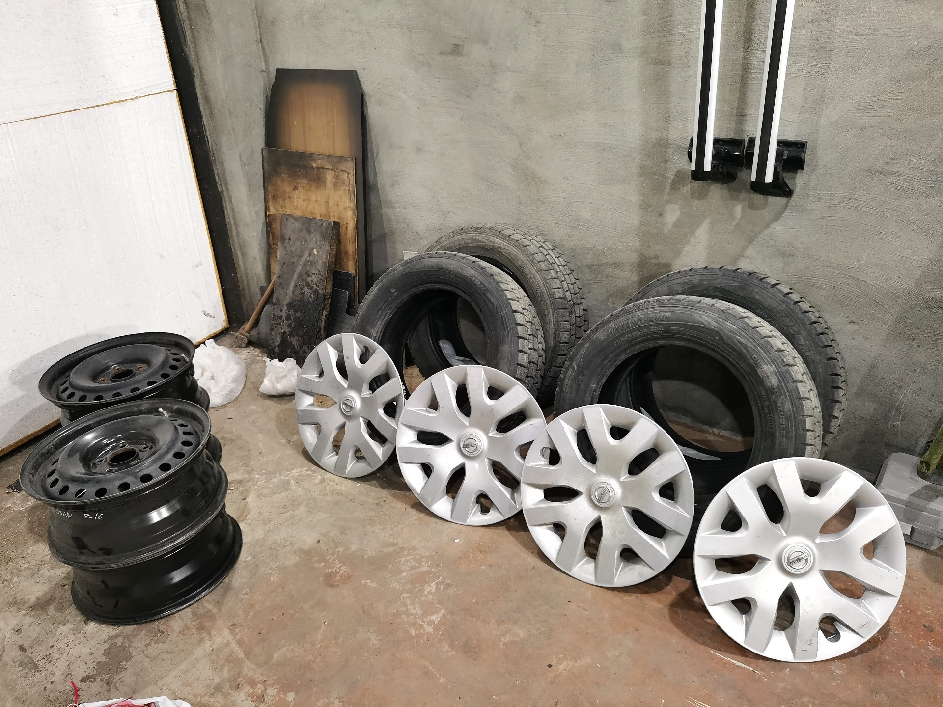 Зимние колеса — Nissan Primera (P12), 2 л, 2002 года | колёсные диски ...