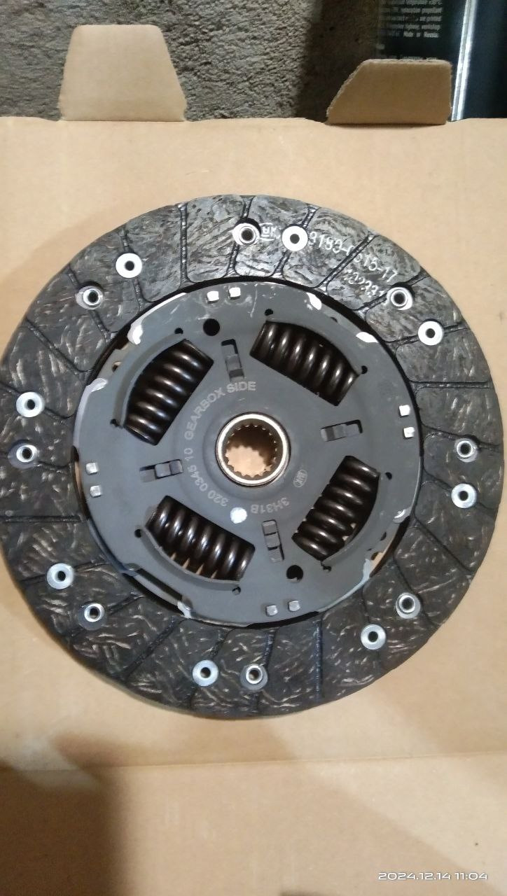 Замена сцепления — Citroen Berlingo (1G), 1,4 л, 2010 года | плановое ...