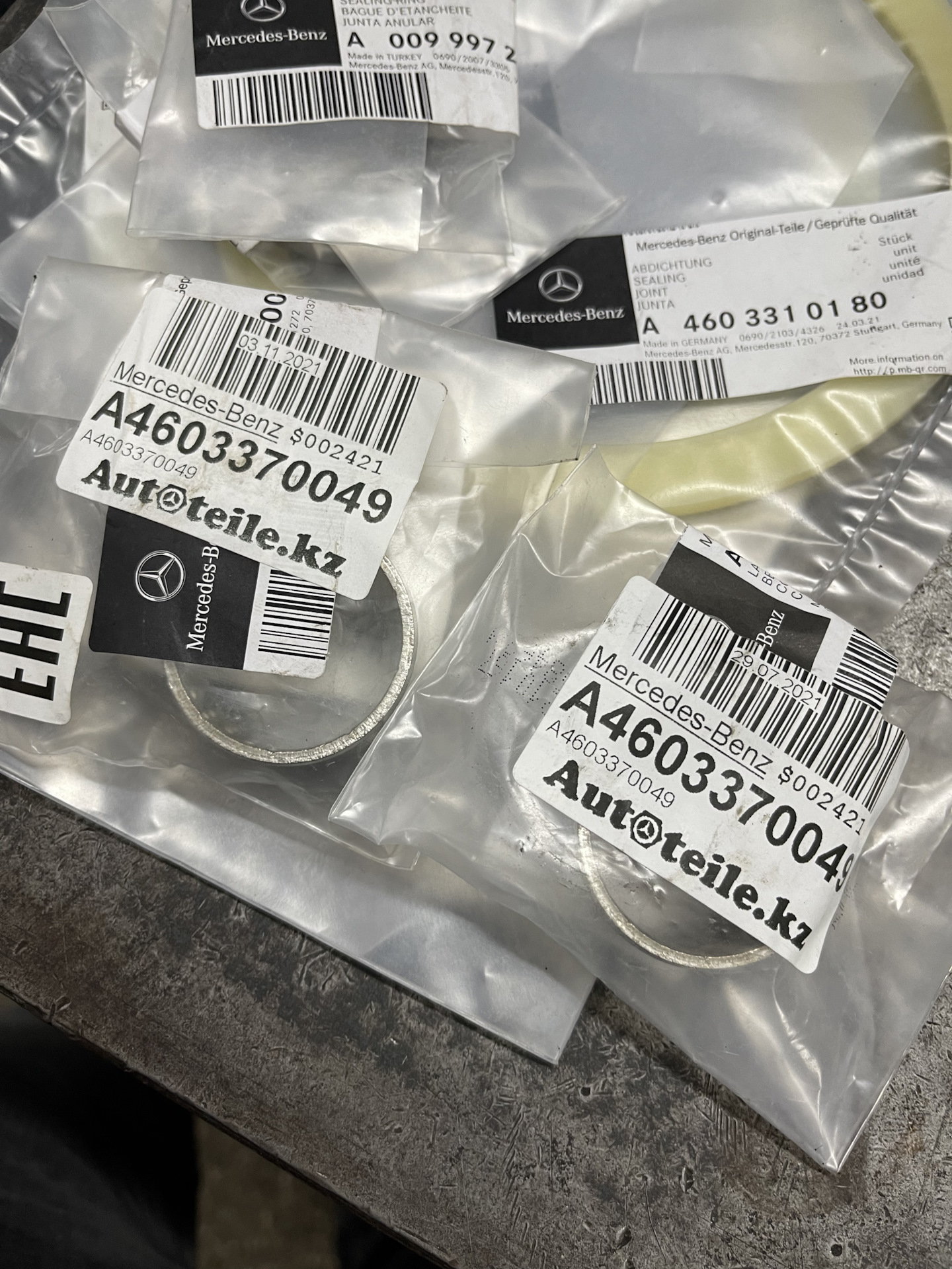 Полная ревизия поворотных кулаков — Mercedes-Benz G-Class (W463), 5 л ...