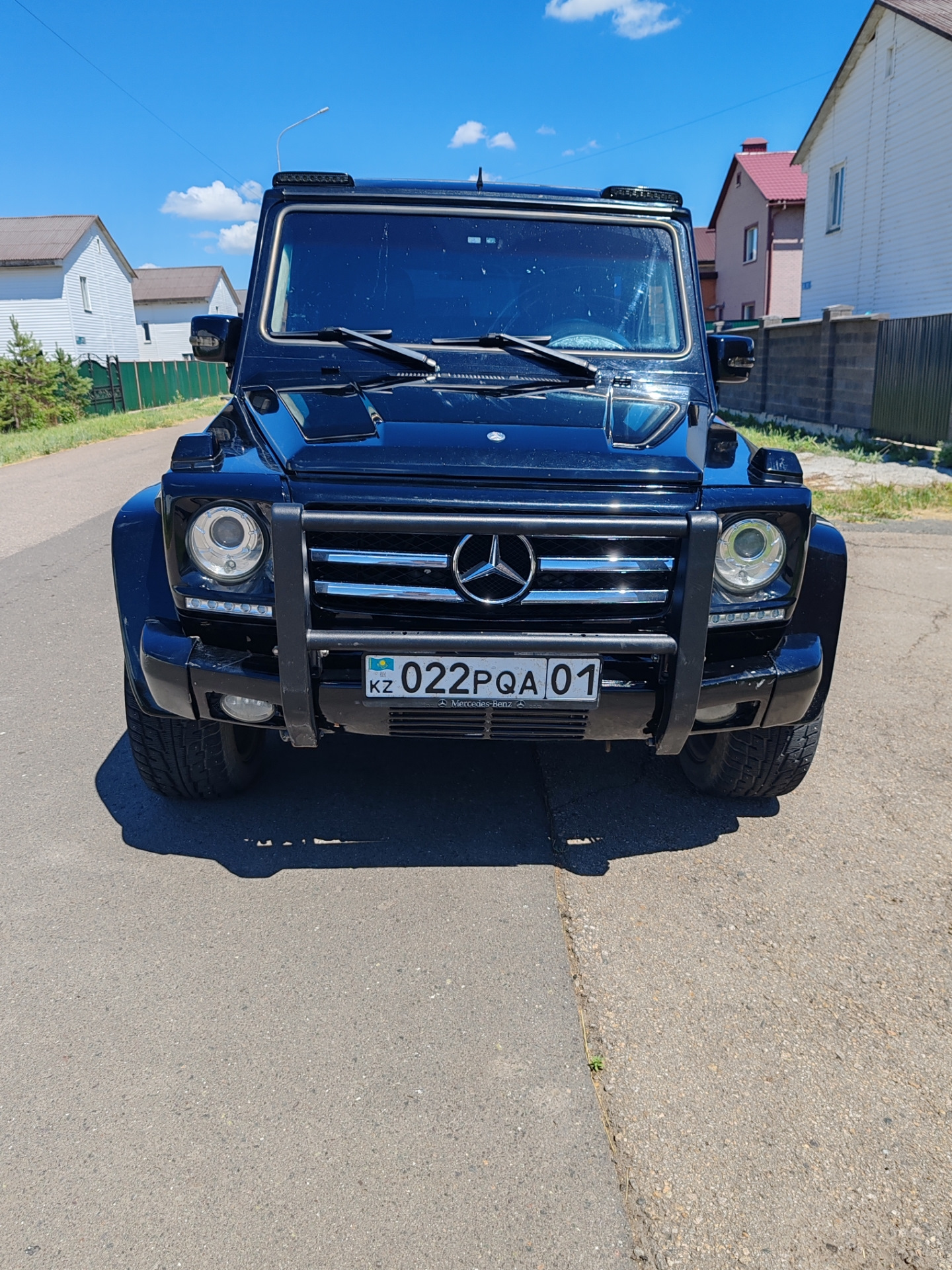 Новый вид и как уменьшить крен кенгуру — Mercedes-Benz G-Class (W463 1G), 5 л, 2003 года ...