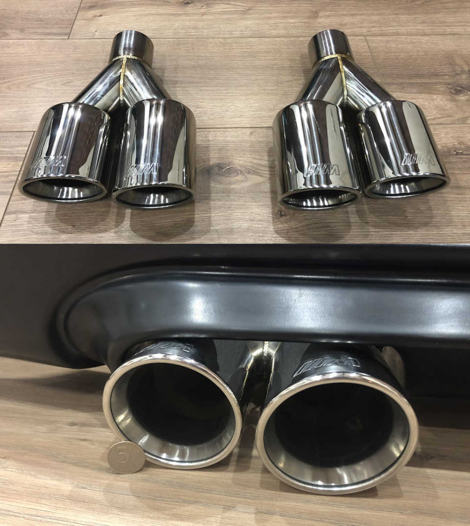 Выхлопная система для BMW E46 Turbo — BMW 3 series Coupe (E46), 2,5 л ...