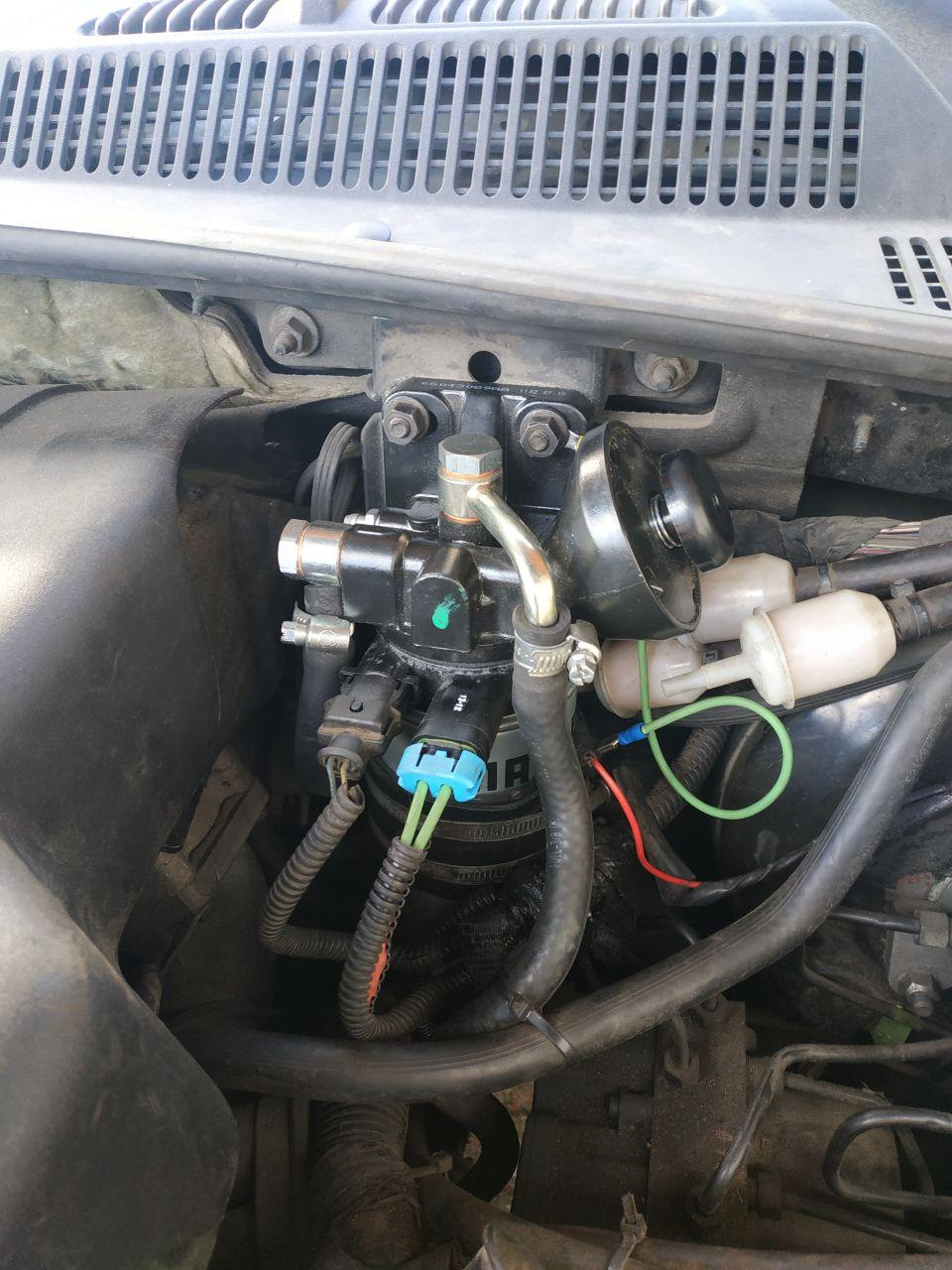 Сепаратор топливного фильтра прогорел. — Jeep Cherokee (KJ), 2,8 л ...