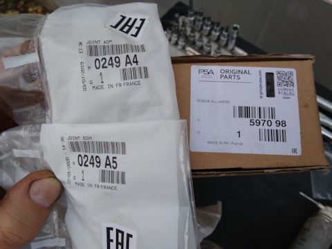 0249A5 Прокладка клапанной крышки PSA 1.8-2.2 16V 00-> (выпуск) Peugeot ...