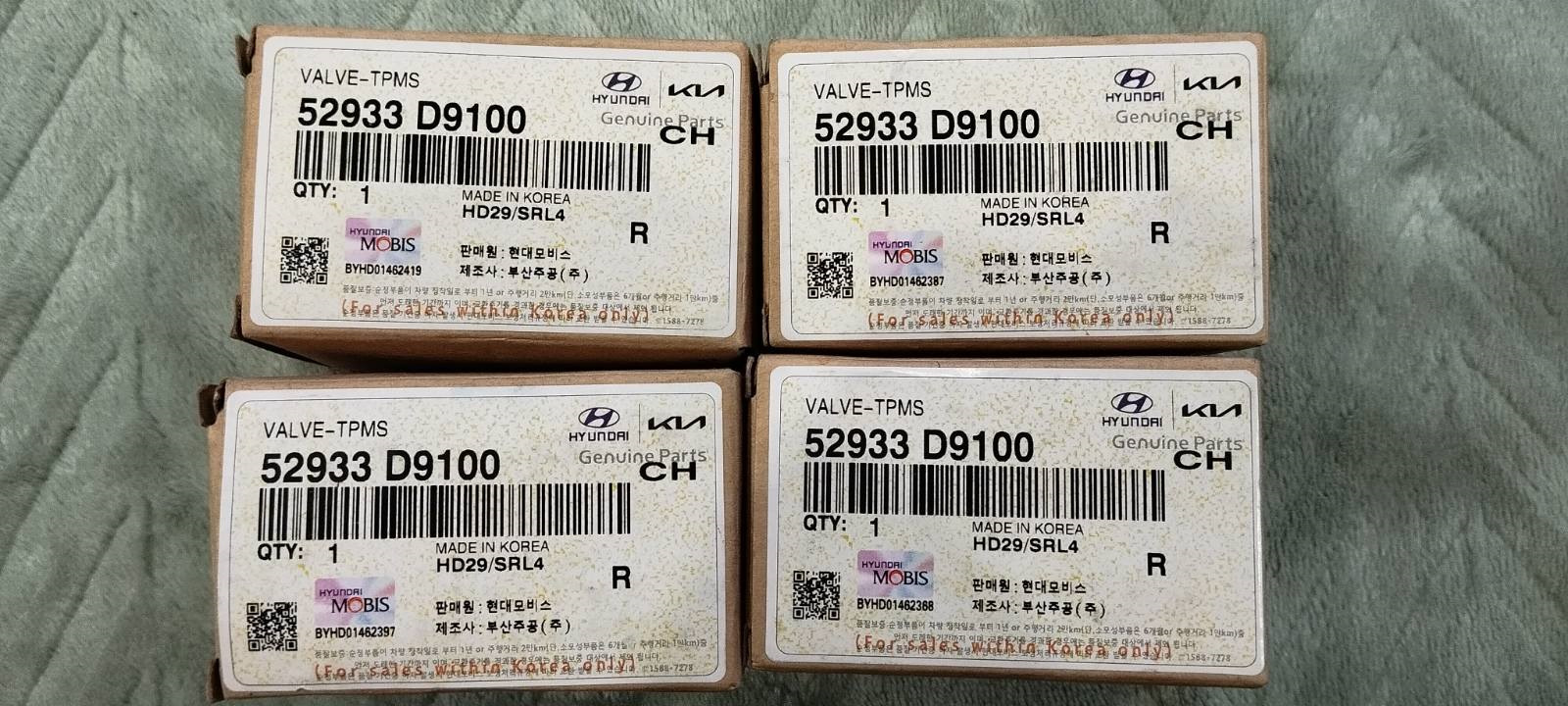 Датчики давления в шинах MOBIS 52933 D9100 — KIA Sportage (4G), 2 л ...