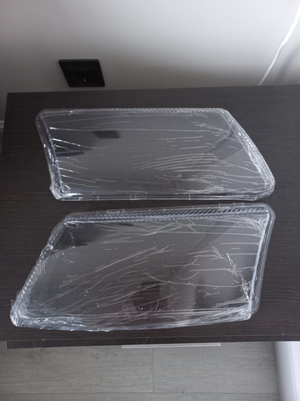 Приехали стёкла на фары, под модули. — Volkswagen Passat B5, 1,8 л ...