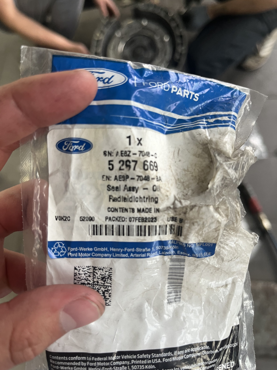 5297669 Сальник первичного вала DCPS Ford | Запчасти на DRIVE2