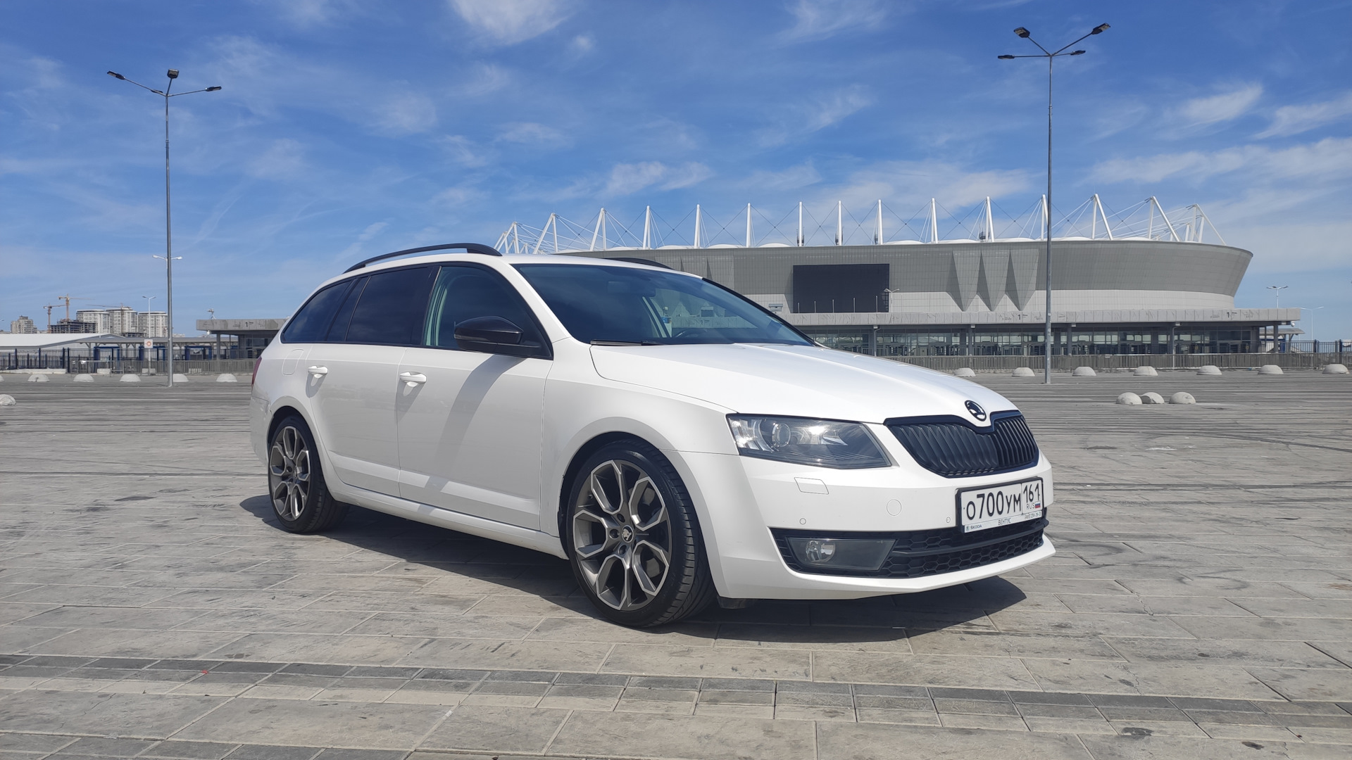 Summer mode — Skoda Octavia Combi A7 Mk3, 1,2 л, 2014 года | мойка | DRIVE2