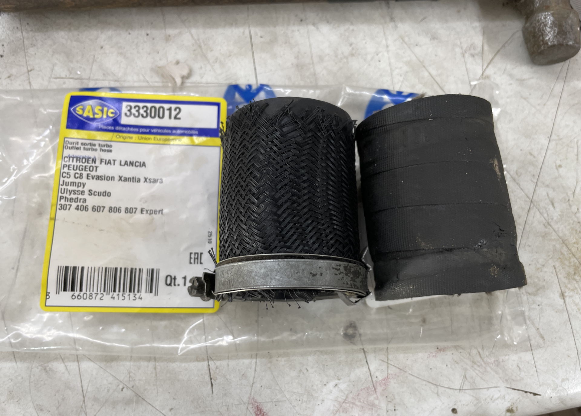 Патрубок турбины 2.0 tdci — Ford Mondeo IV, 2 л, 2010 года | поломка ...