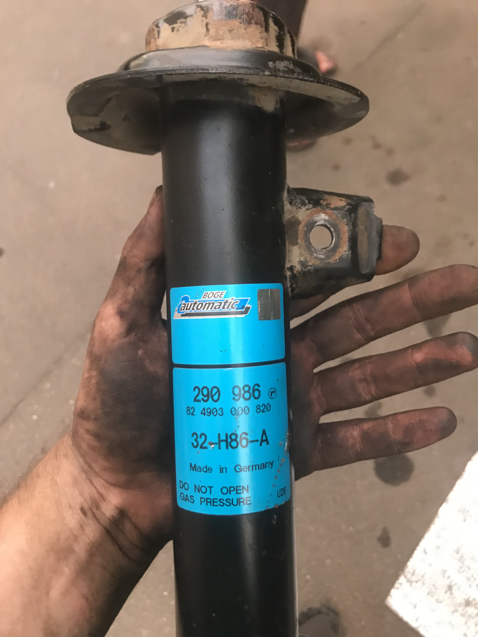 32H86A Амортизатор BOGE | Запчасти на DRIVE2