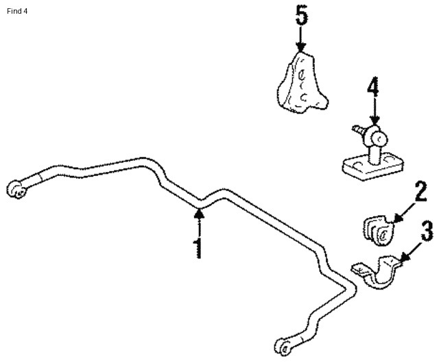 4880260050 Тяга стабилизатора передняя OEM TOYOTA LEXUS | Запчасти на ...