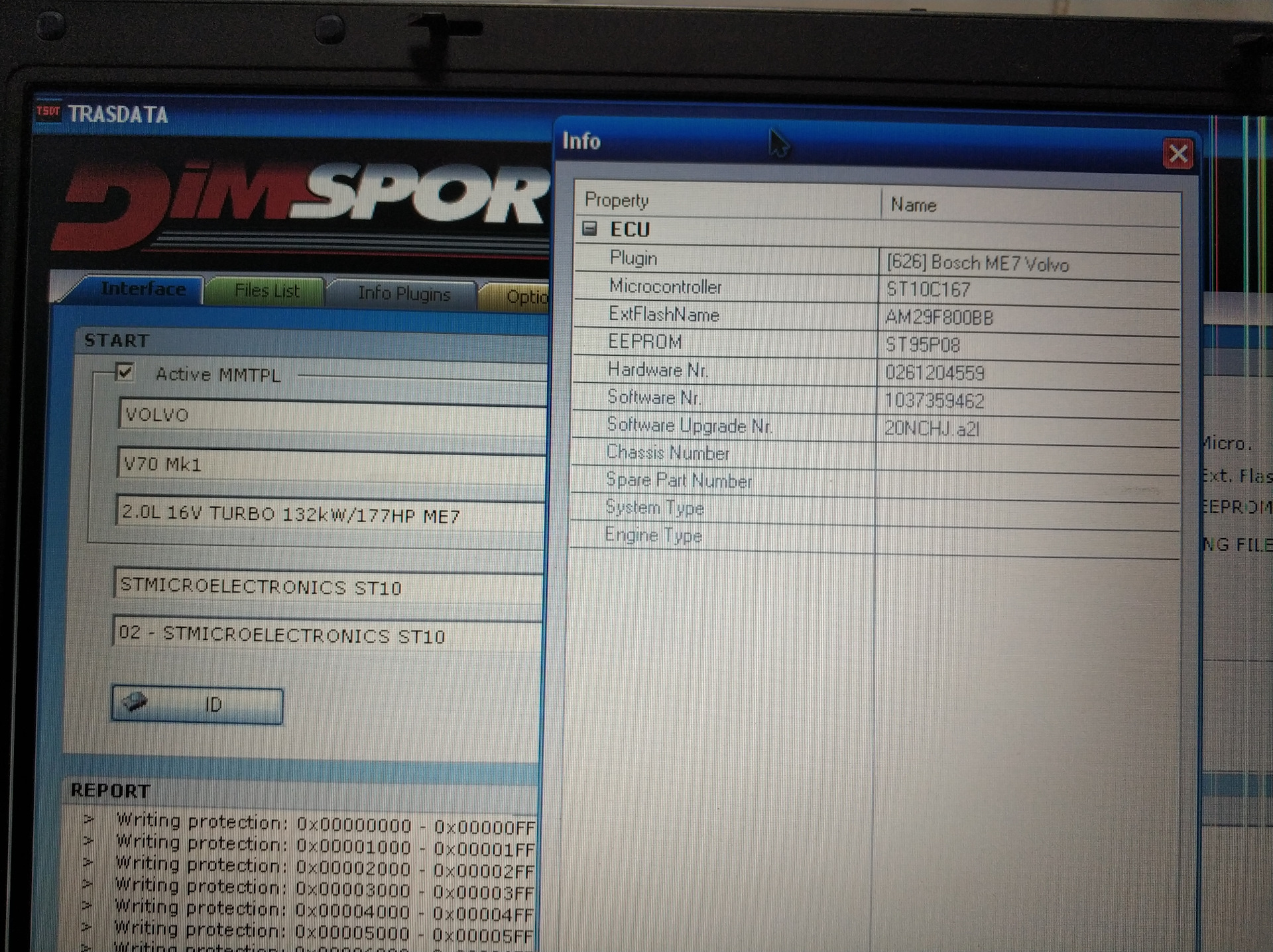 Перепрограммирование ЭБУ Bosch ME7.0 Volvo V70 — DRIVE2