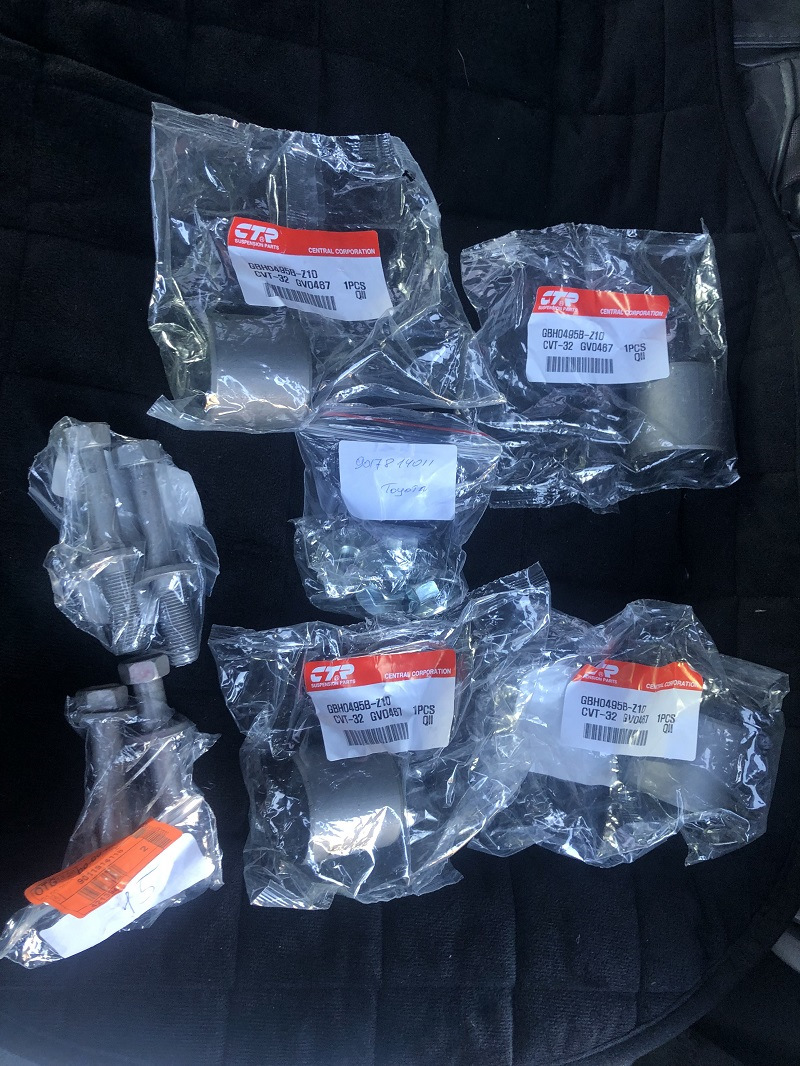 Сайлентблоки задних продольных рычагов — Toyota Land Cruiser Prado 120 ...