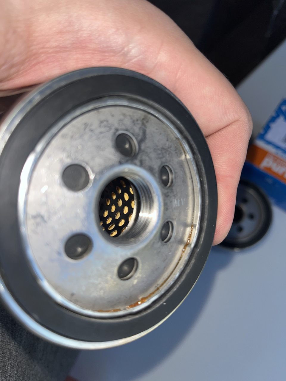 Сравнение масляных фильтров PSA 1109AL и Purflux LS923 — Peugeot 307 SW ...