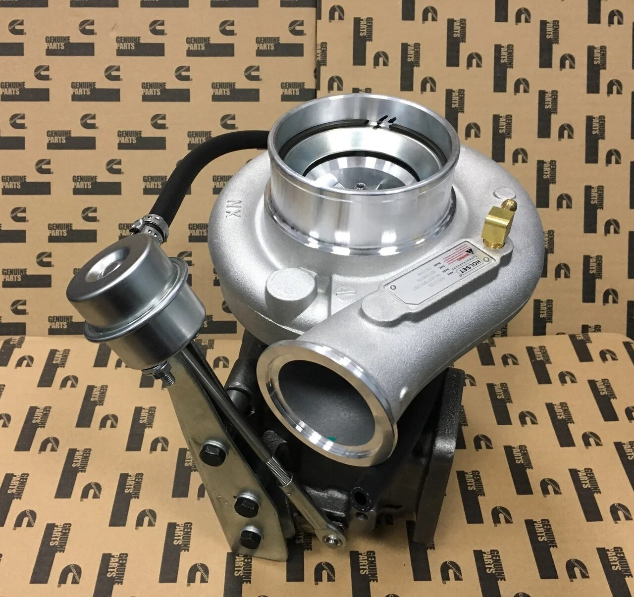 Турбокомпрессор (турбина) Holset HX35W на Cummins 6BT и BTAA 5.9 ...