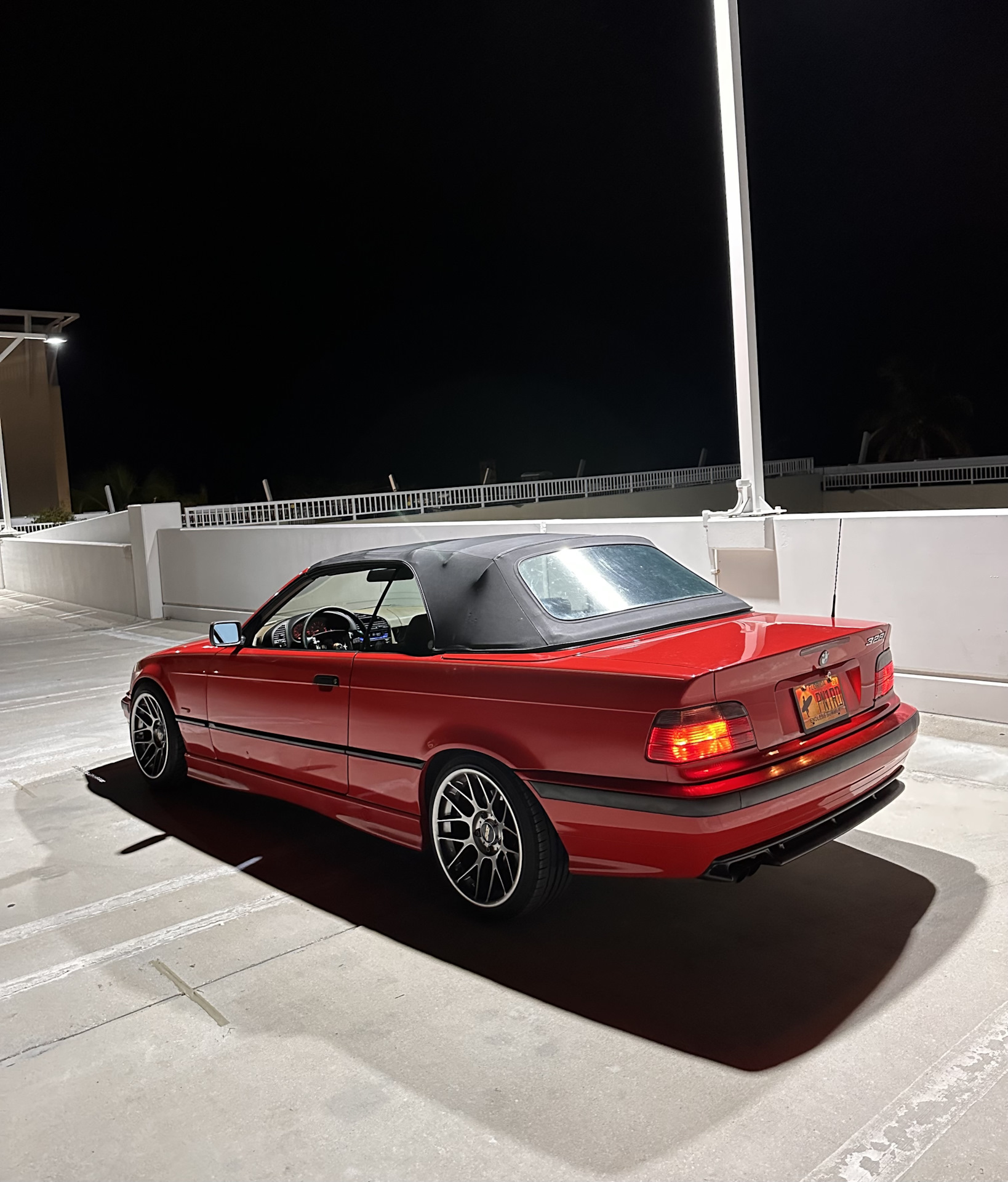 Night ride 🌃 — BMW 3 series Convertible (E36), 2,8 л, 1997 года ...