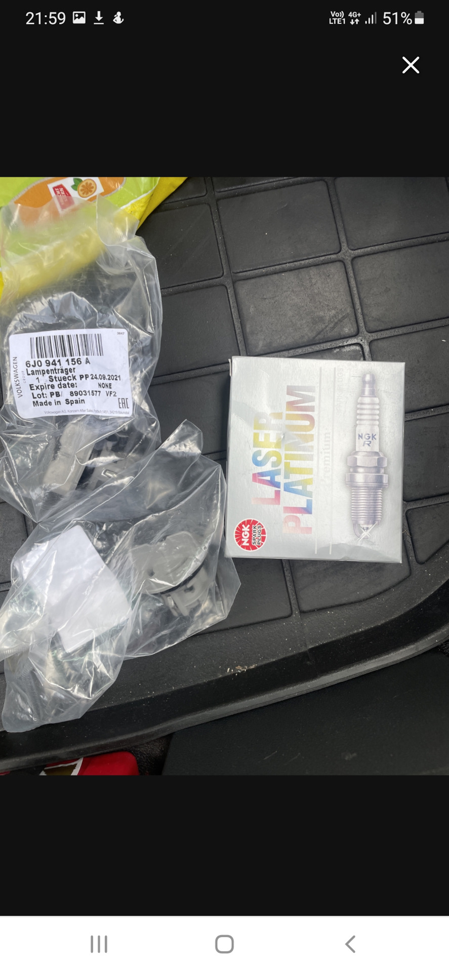 Замена патрона p21w — SEAT Leon (Mk III), 1,2 л, 2014 года | запчасти ...