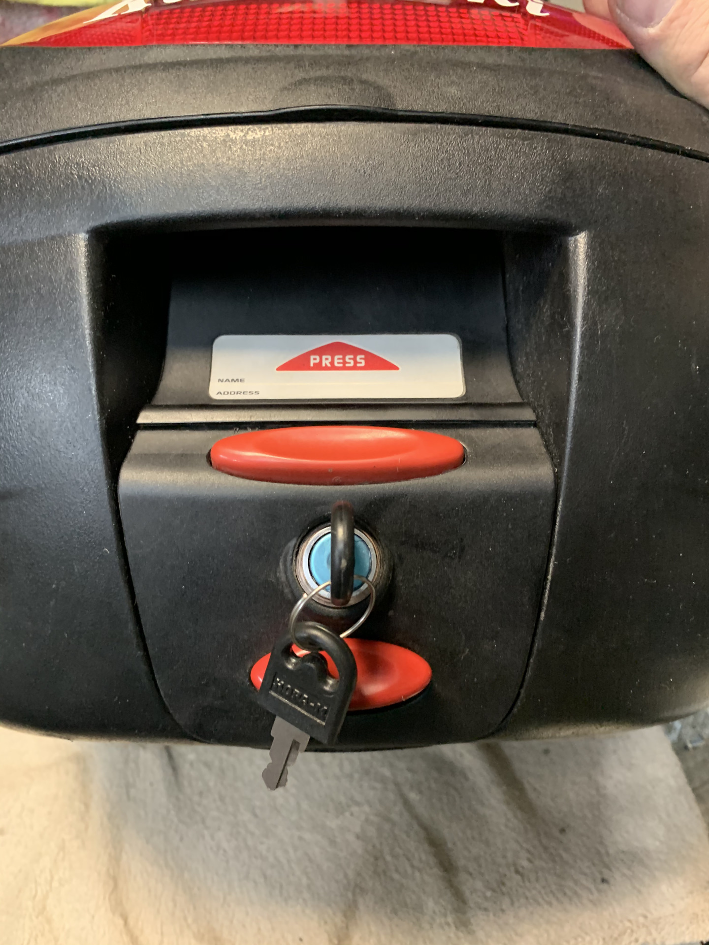 Замок кофра GIVI — DRIVE2
