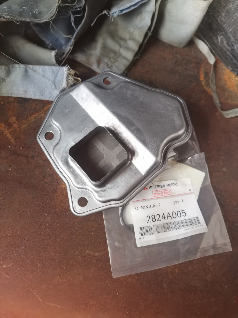 2824A005 Кольцо уплотнительное Mitsubishi | Запчасти на DRIVE2