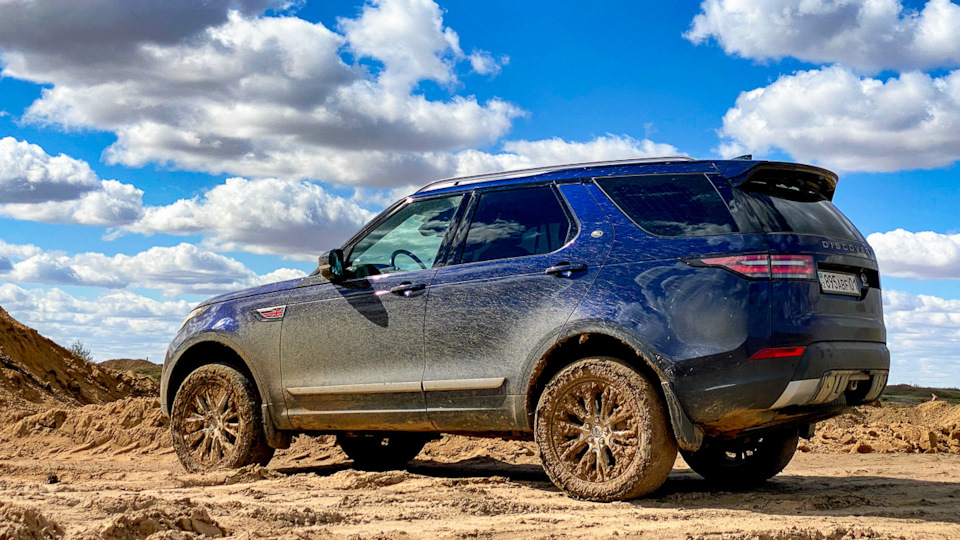 Сэндтраки и Terrain Response в грязи — Land Rover Discovery V, 3 л ...