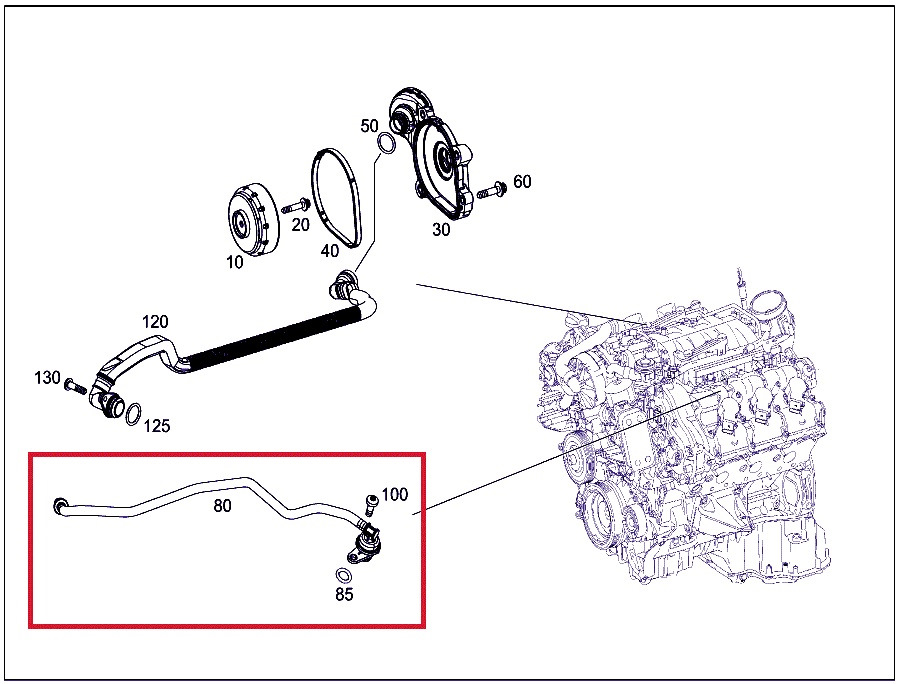 A2760181300 Трубка вентиляции картера двс Mercedes | Запчасти на DRIVE2