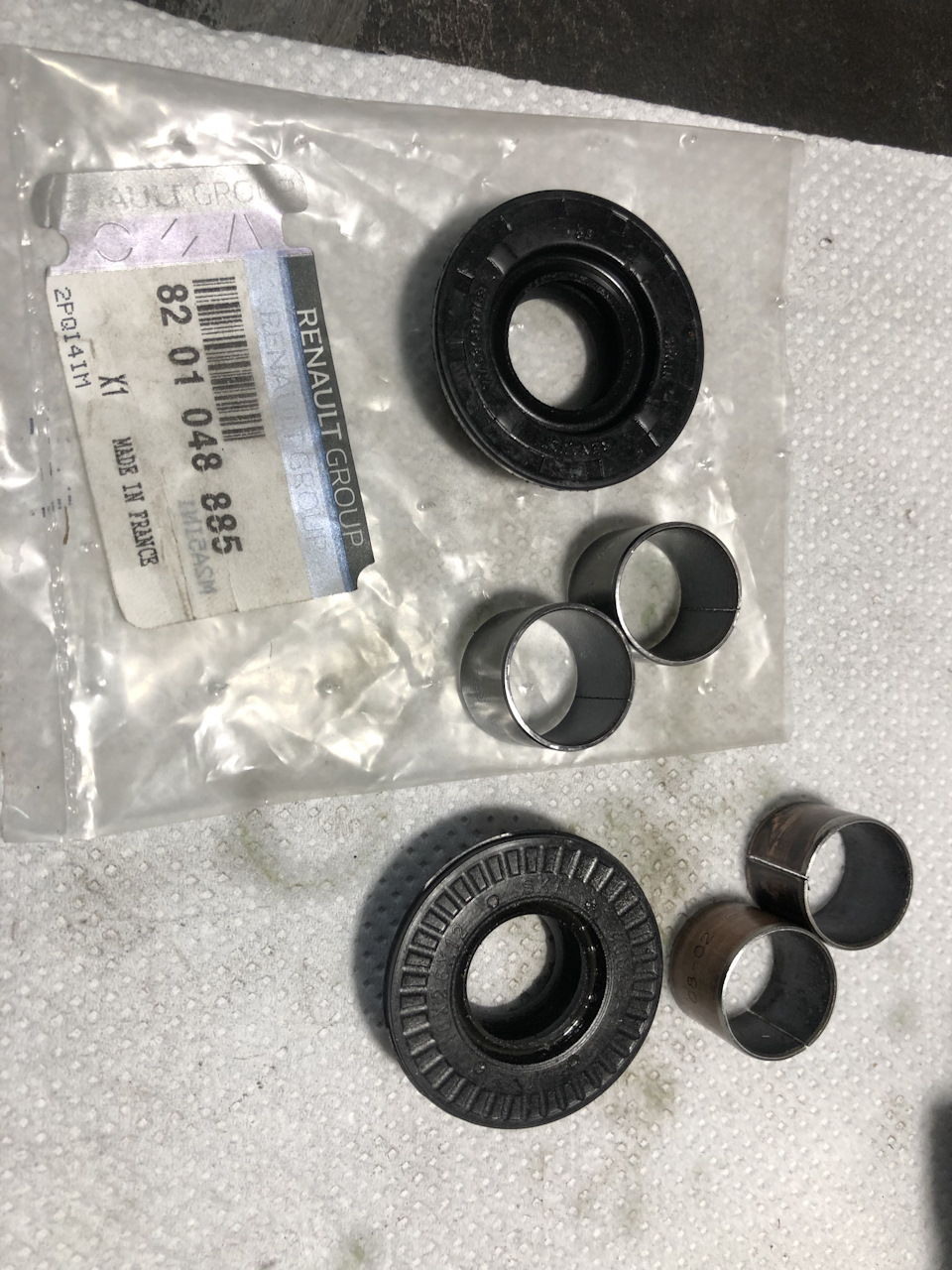 8201048885 Набор втулок подшипников RENAULT | Запчасти на DRIVE2
