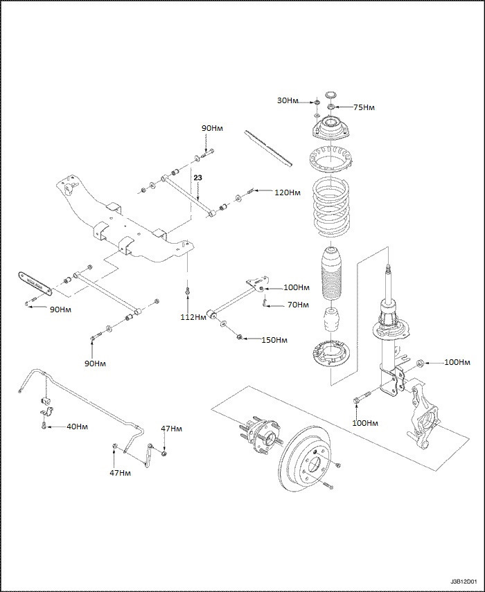 +100 тыс к поперечной устойчивости ::-) — Chevrolet Lacetti Sedan, 1,4 ...