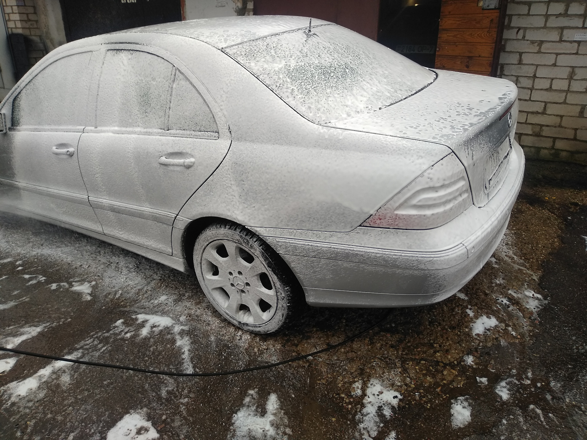 1. Знакомство с авто и первая мойка. — Mercedes-Benz C-Class (W203), 3 ...