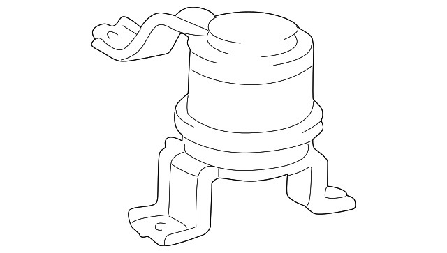 1230528151 ПОДУШКА ДВИГАТЕЛЯ ПРАВАЯ (ГИДРАВЛИЧЕСКАЯ). TOYOTA LEXUS ...