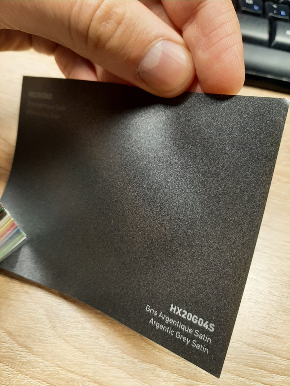 Пленка argentic gray satin — Honda Accord (8G), 2,4 л, 2008 года ...