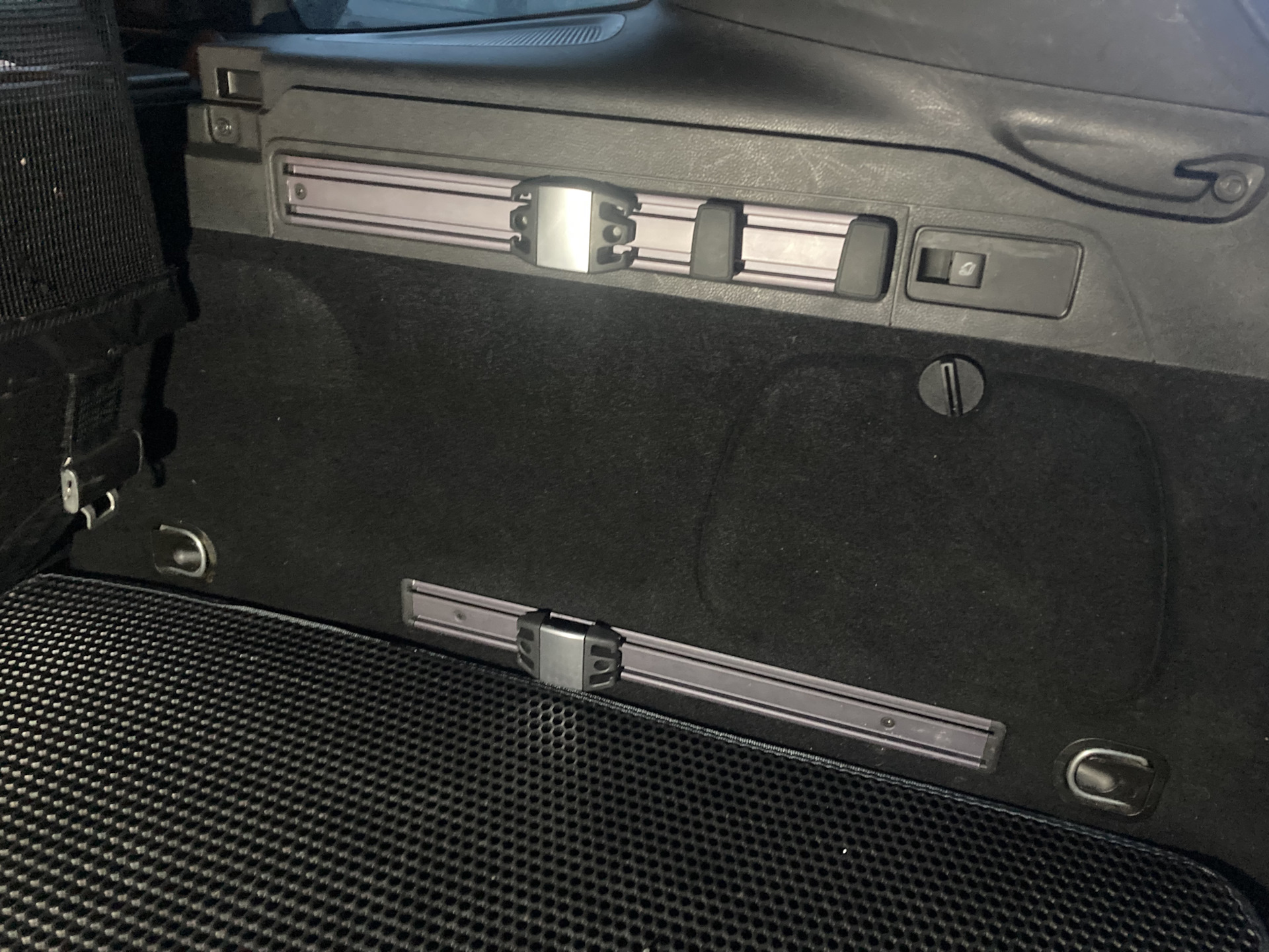 Установка рельс flex organizer Opel на Astra k от Astra h — Opel Astra ...