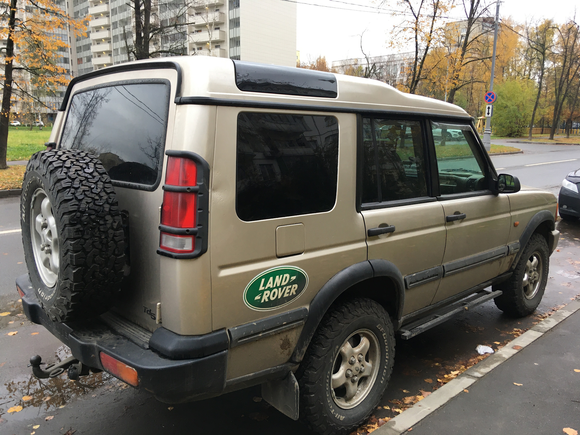 Белая береза под моим окном… — Land Rover Discovery II, 2,5 л, 1999 года | просто так | DRIVE2