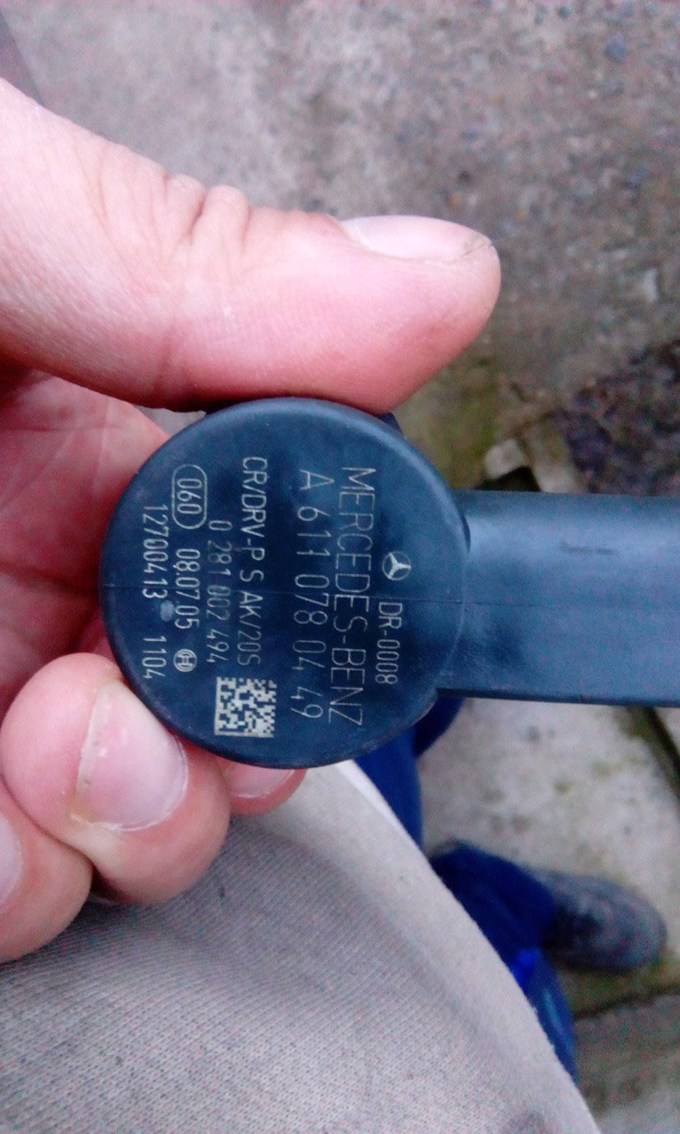 A6110780449 Редукционный клапан, Common-Rail-System Mercedes | Запчасти ...