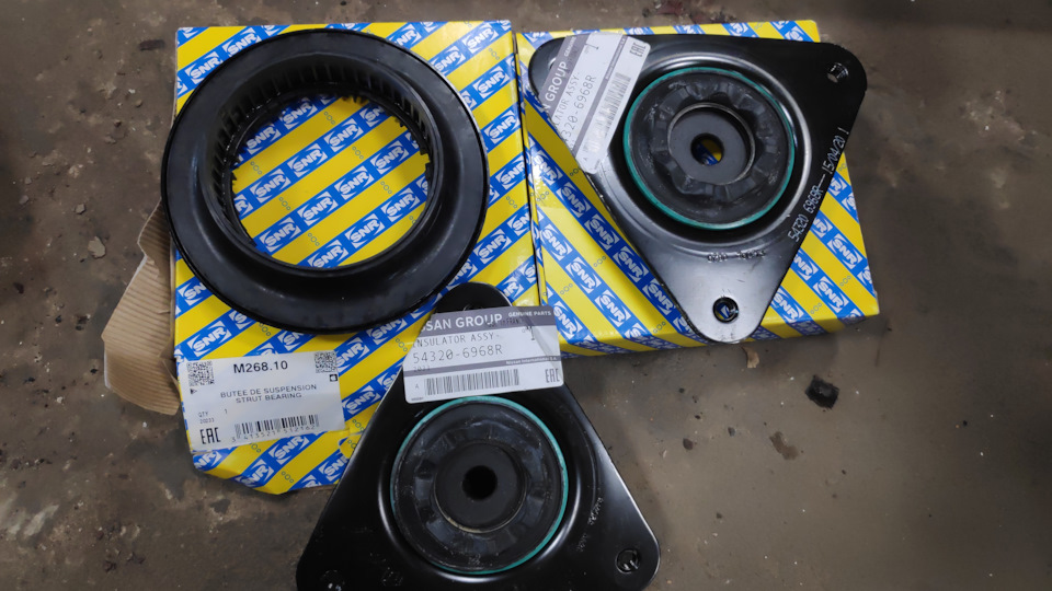 Замена передних амортизаторов 4control — Renault Espace V, 1,6 л, 2017 ...